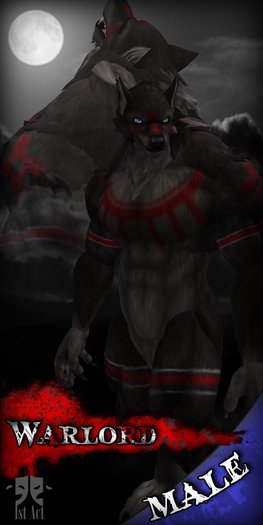 Second Life Marketplace - [1A] Werewolf - Warlord (Male)